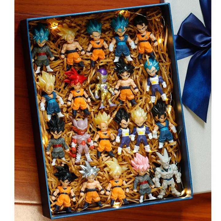Dragon Ball Figure Super Saiyan Goku Vegeta Buu Broly Action Figures ...