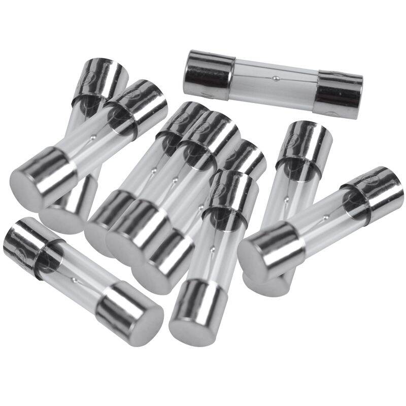 10 Pcs 250V 3A 3Amp Slow Blow Glass Fuses Tubes 5mm x 20mm | Lazada.co.th