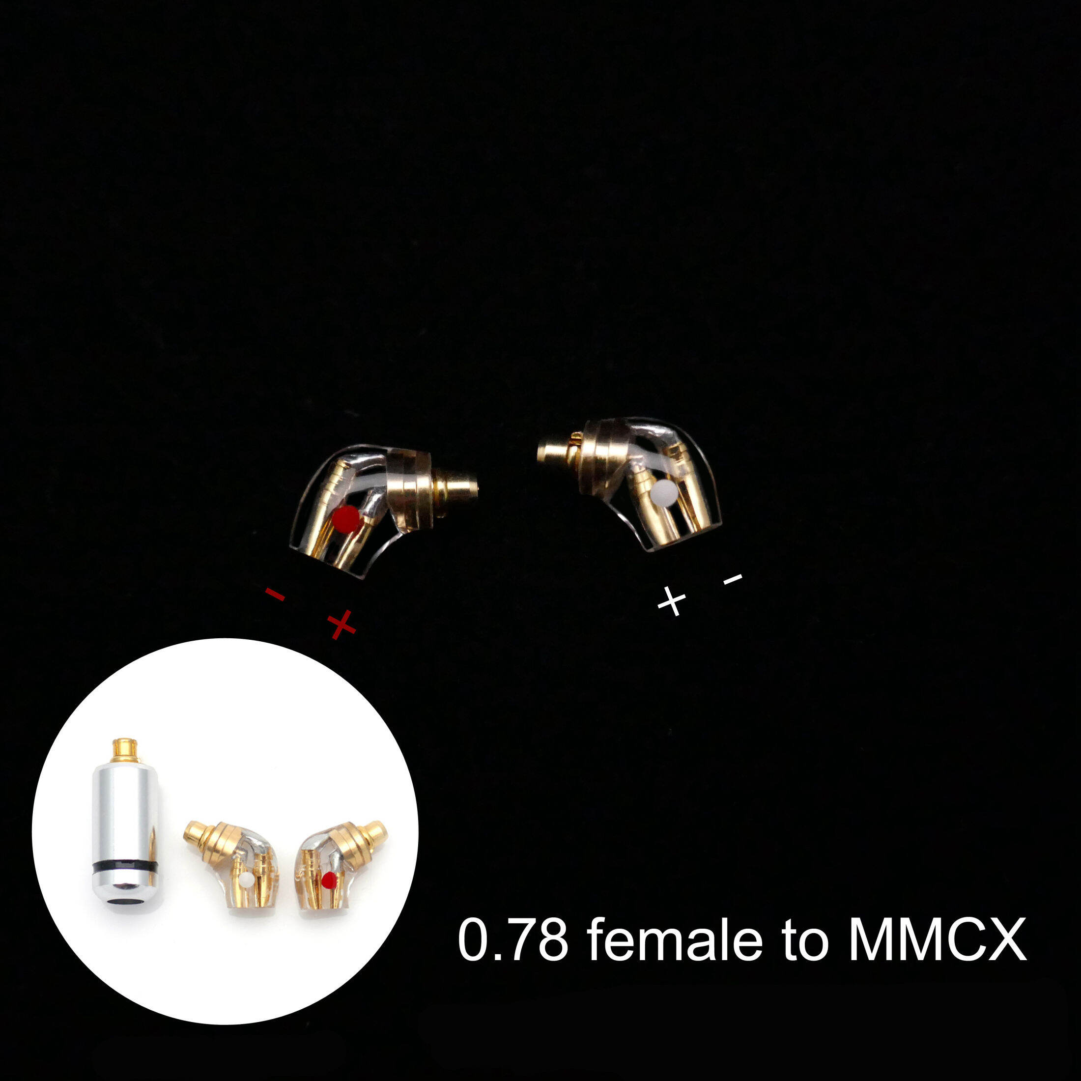 Super Mini Hifi Mmcx 0.78มม. A2DC QDC หญิง0.78ชาย Fitear Etymotic หูฟัง ...