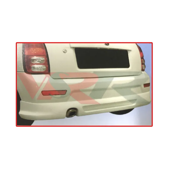 Perodua Kelisa (2003 Facelift Bumper ONLY) Sport Style Rear Back Skirt ...
