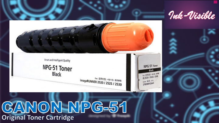 Canon NPG 51 Original Toner Cartridge Black | Lazada PH