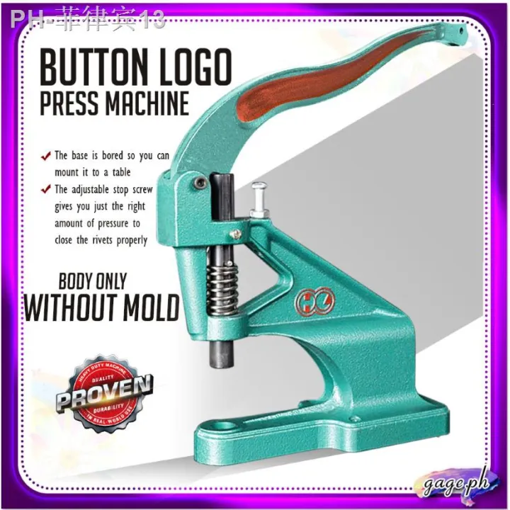 ID Lace Button Logo Press Body Only (Hand Press) | Lazada PH