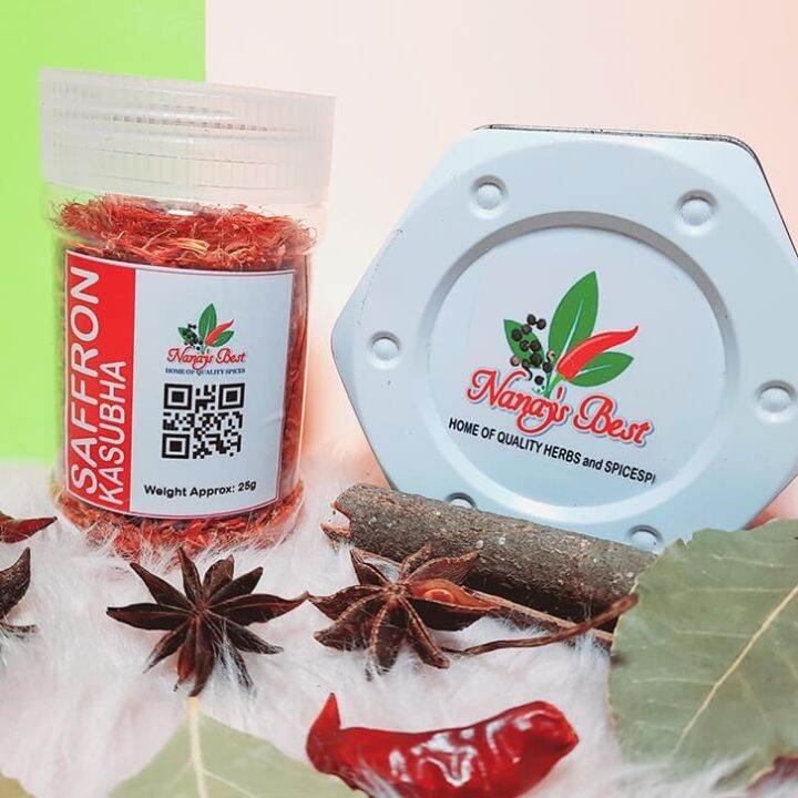 NanaysBest Kasubha Saffron in a Jar 25 Grams | Lazada PH