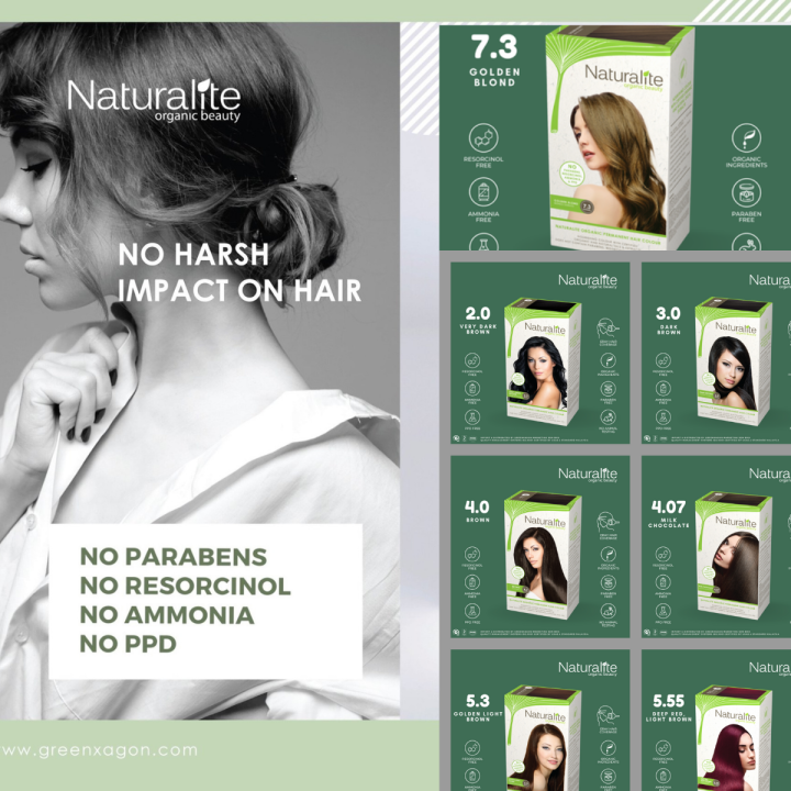 Naturalite Organic Based Permanent Hair Colours 100% Ammonia Free ...