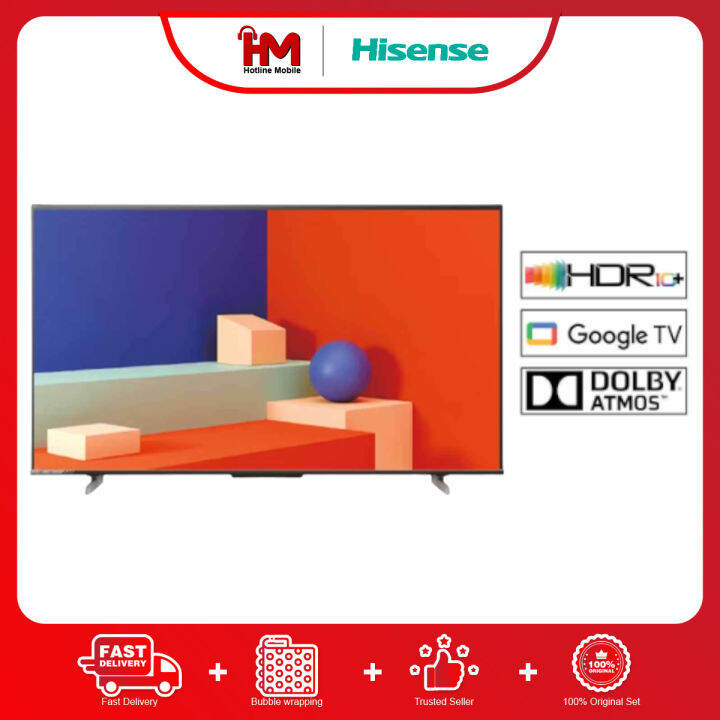 Hisense 65A6500K 65" / 75A6500K 75" 4K Google TV | Lazada