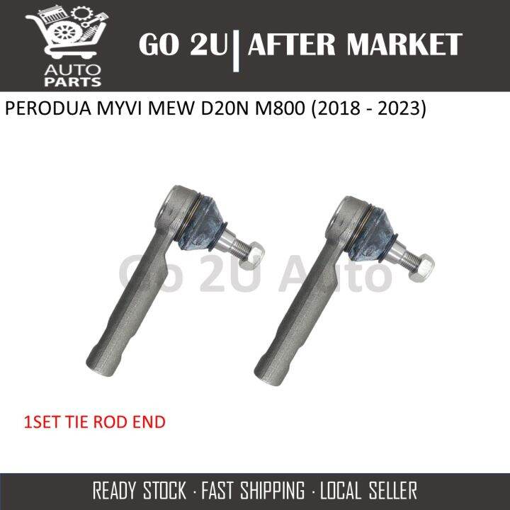 PERODUA MYVI NEW D20N M800 TIE ROD END 1SET 2PCS-45046-BZ190 (2018-2023 ...