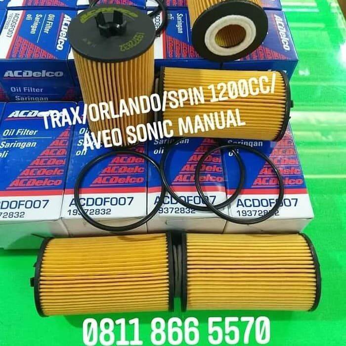 Filter Oli Chevrolet Spin 1200Cc Trax Cruze Orlando Aveo Sonic Manual ...