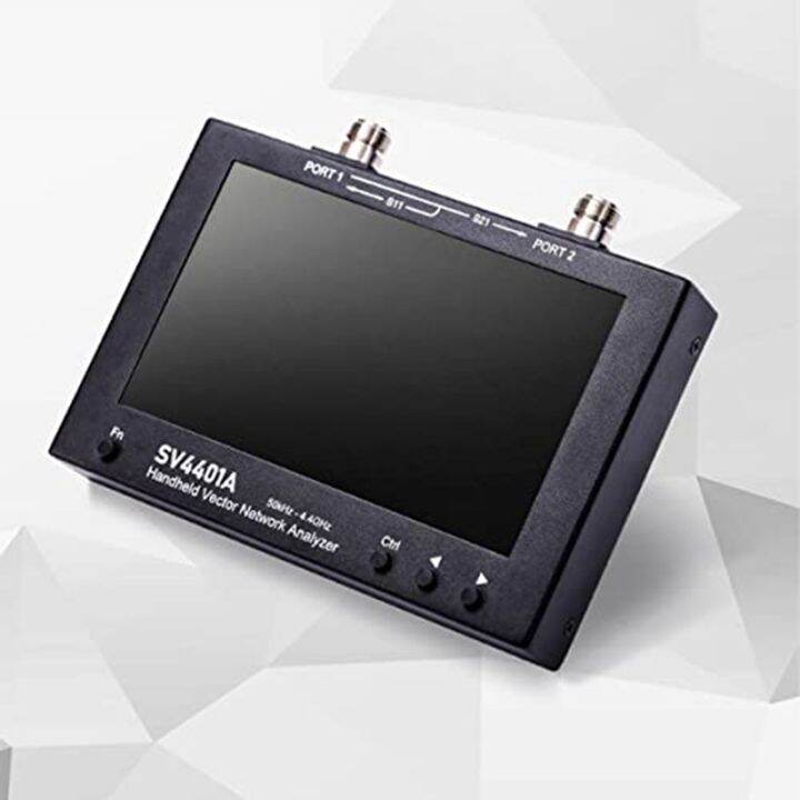 SV4401A 7 Inch Touch LCD 50KHz-4.4GHz Vector Network Analyzer HF VHF UHF Antenna Analyzer ...