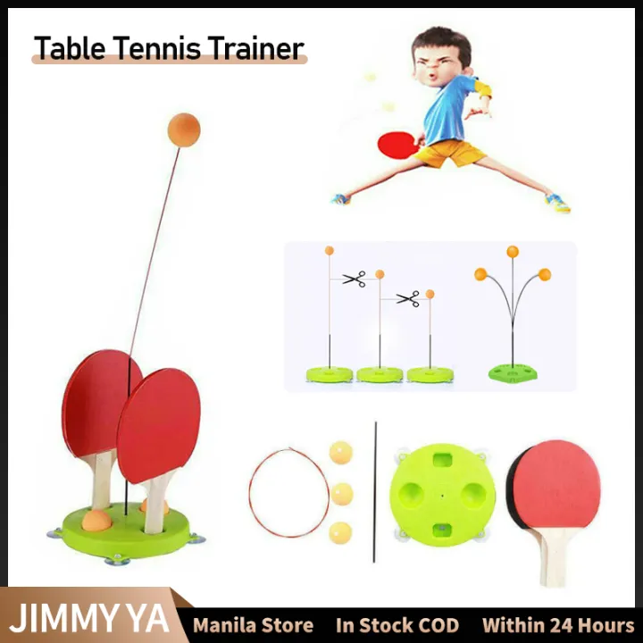 Ping pong Trainer Rebound Shaft Indoor Ping Pong Practice Trainer For ...