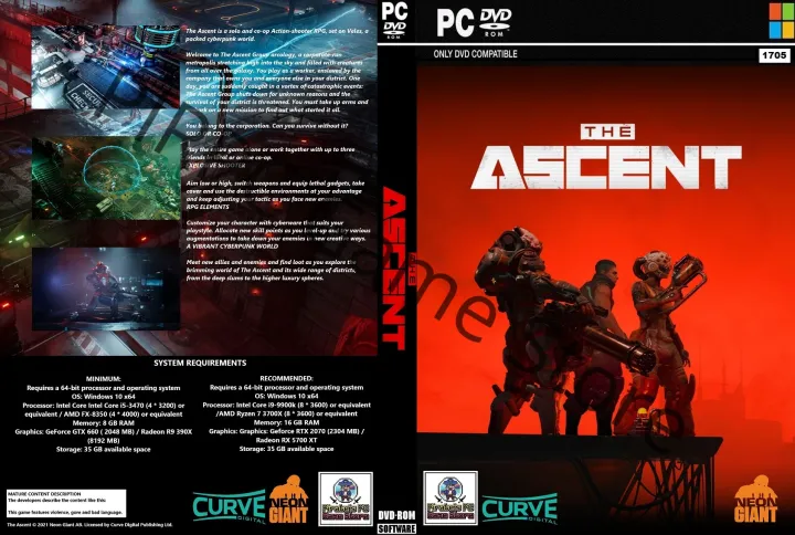 (PC DVD) The Ascent | Lazada