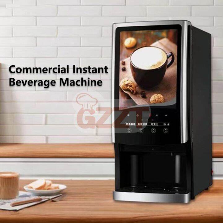 GZZT Commercial Instant Beverage Machine Soy Milk/Milk/Coffee/Hot Water ...