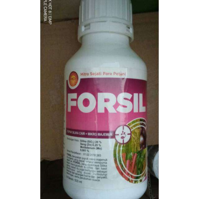 pupuk silica cair dan micro majemuk FORSIL dari MKD 500ml | Lazada Indonesia