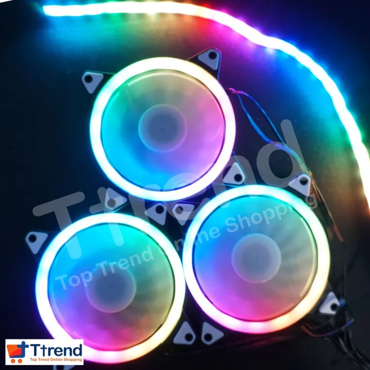 yo- Topower / Keytech Storm X3 3-Fans ARGB 120mm + 1 LED Strip RGB ...