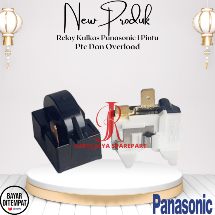 relay overload kulkas panasonic 1 pintu 1set | Lazada Indonesia