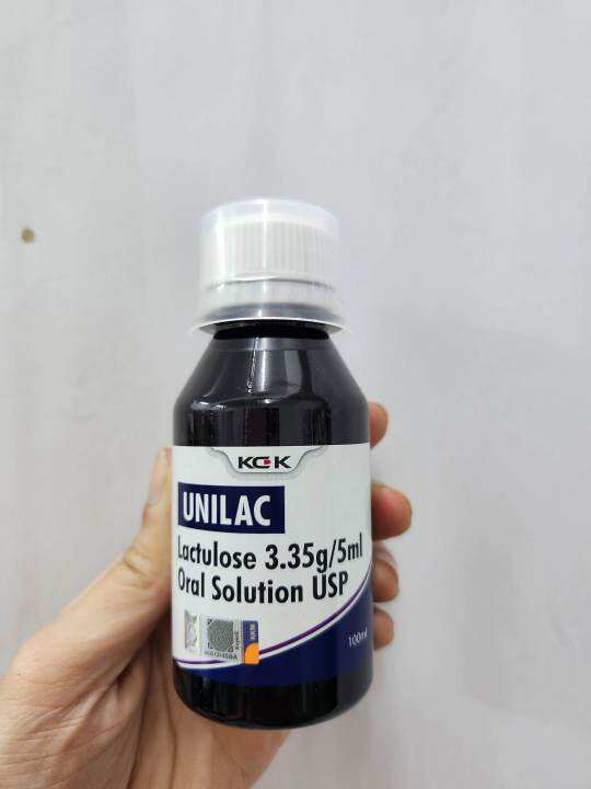 UNILAC Lactulose 3.35g / 5ml Oral Solution USP 100ML | Lazada