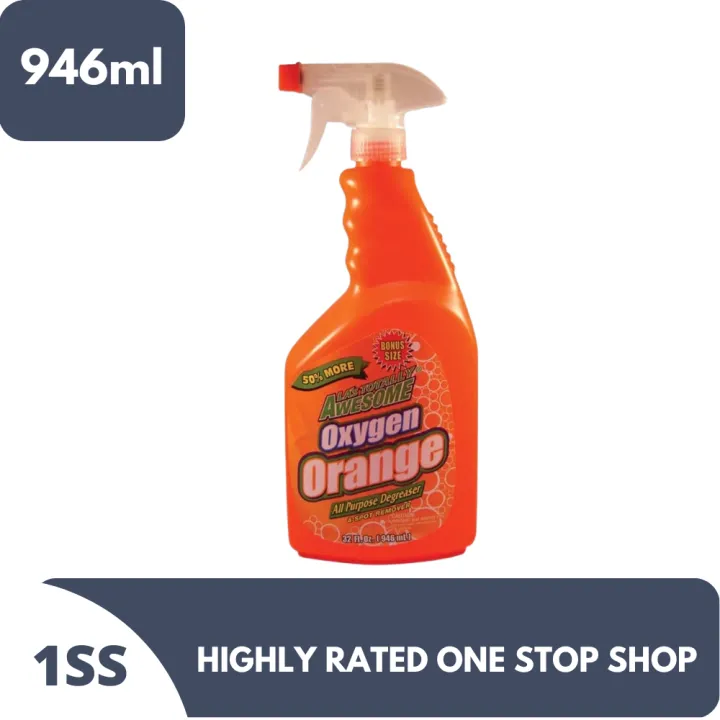 LA's Totally Awesome Oxygen Orange All Purpose Degreaser & Spot Remover ...