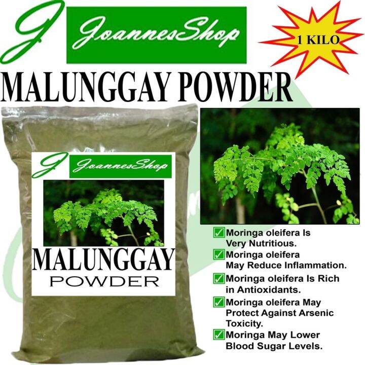 【COD】sm113cpur410 1 KILO MALUNGGAY POWDER (moringa) pure | Lazada PH