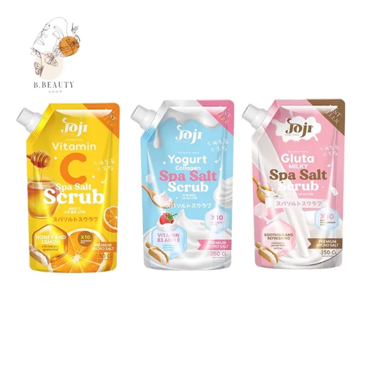 Joji Secret Young Spa Salt Scrub โจจิ สปา ซอลท์ สครับ (350g.) | Lazada ...