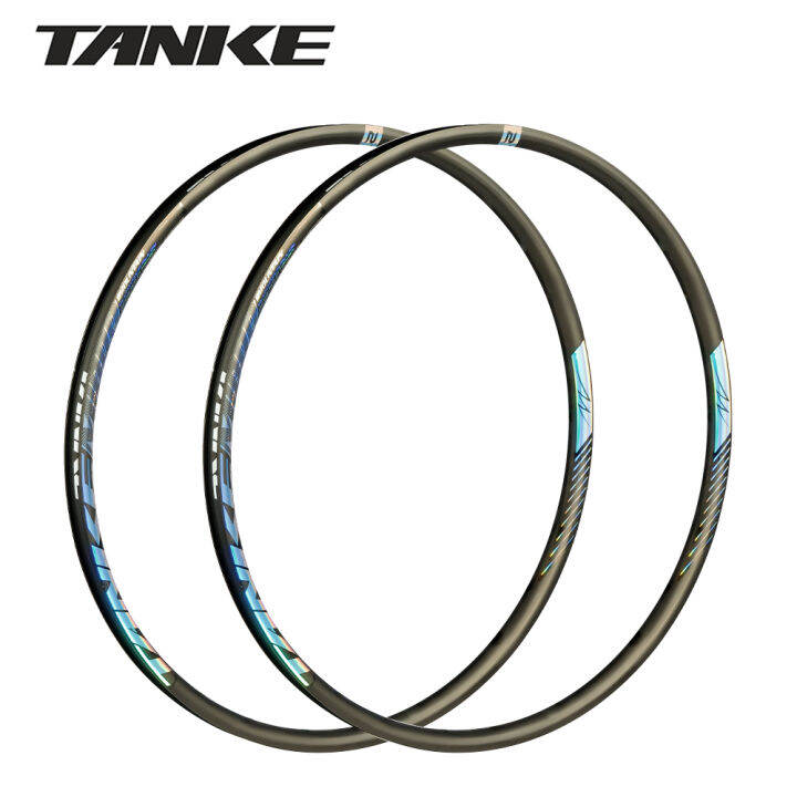 TANKE Mountain Bike 27.5er rims One pair (2pcs) High strength aluminum ...
