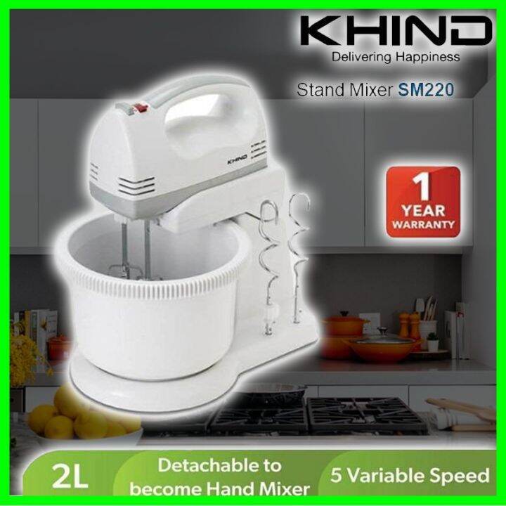 [READY STOK] mixer kek cake heavy duty stand hand khind ssodd innofood ...