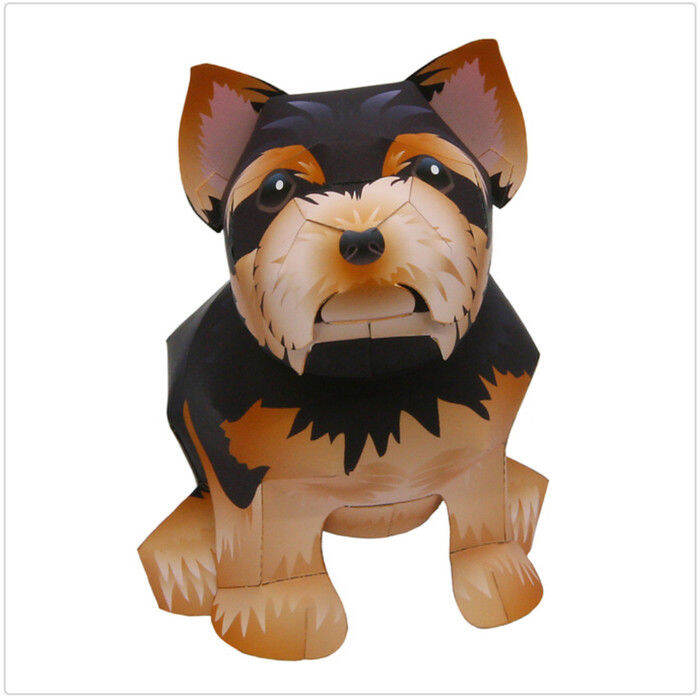 Yorkshire Terrier Dog Papercraft | Lazada Indonesia
