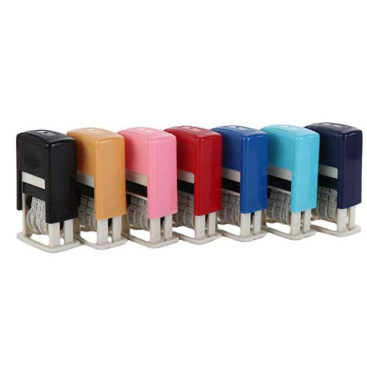 TIEJIN Mini Adjustable 4mm Self-Inking DIY Stamp Self-Inking Stamps ...