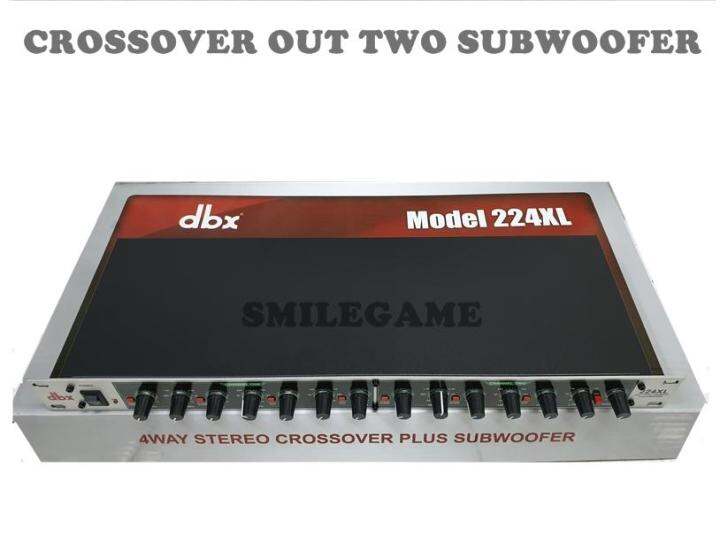 Crossover DBX 224XL / XS 4 way + Subwoofer crosover New Grade A ...