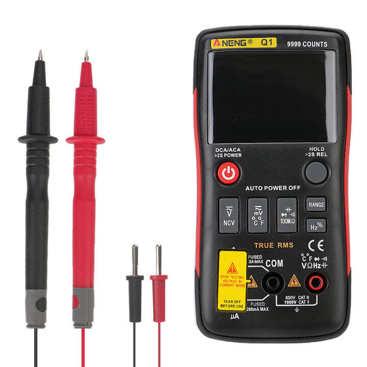 NCV Testers Lcr Meter Capacitor Ohm 9999 Analog Tester Portable Auto ...