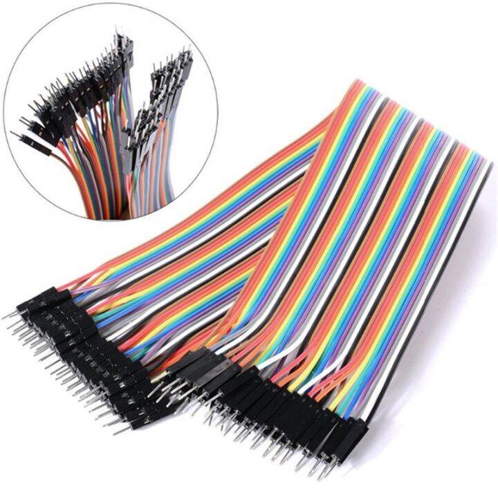 Dupont line 40pcs 30cm male to male wire Dupont cable breadboard cable ...