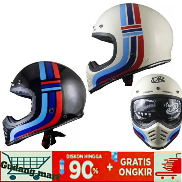 Helm Cakil Retro JP CHAKIL SIGNATURE Original | Lazada Indonesia