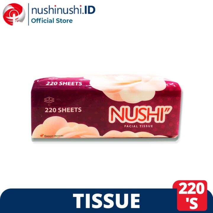 Nushi Facial Tissue 220 Sheet 2 Ply | Lazada Indonesia