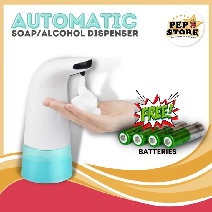 Pep Store BEST SELLER Automatic Soap Dispenser with Sensor Alcohol ...