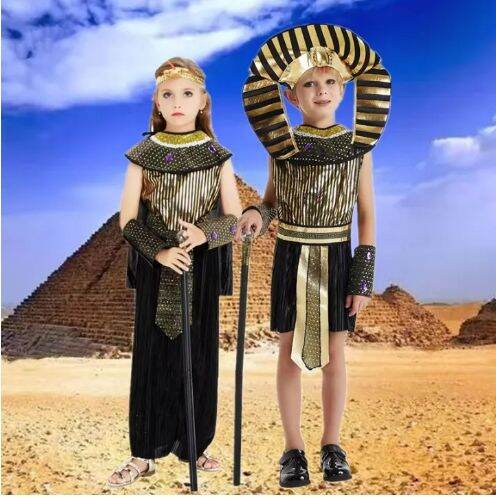 Pharaoh costume For Kids Boy Girs Egyptian United Nation Costume ...