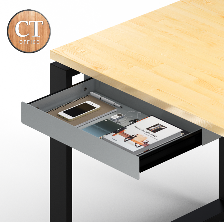Personal Metal Drawer / Under Desk Drawer / Under Desk Storage ...