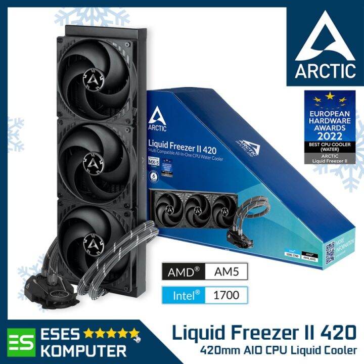 ARCTIC Liquid Freezer II 420 - AIO 420mm Liquid Cooling - CPU Cooler ...