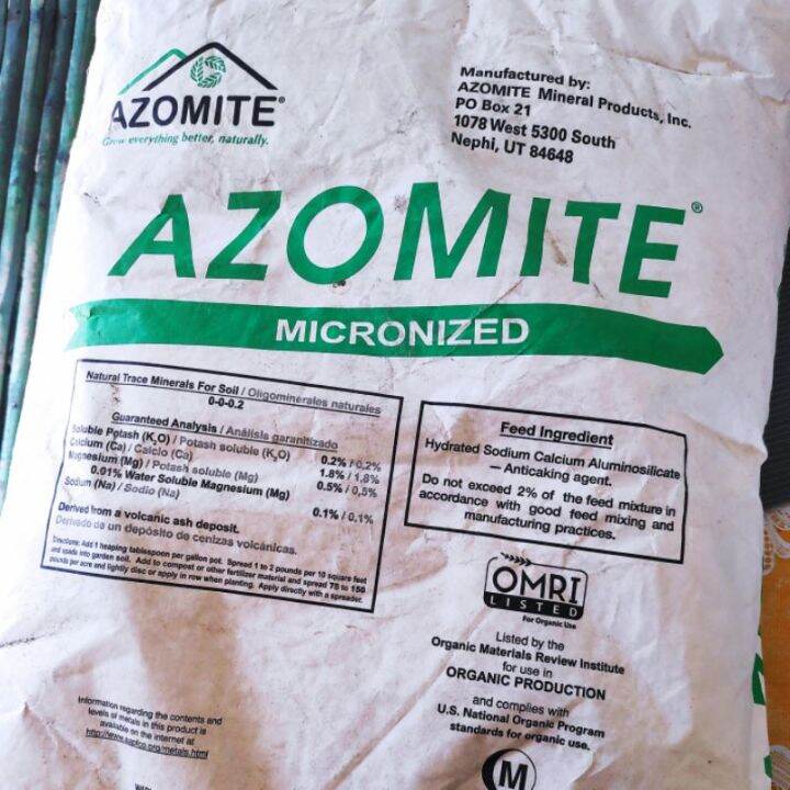 Azomite Micronized Natural Traces Minerals | Lazada PH