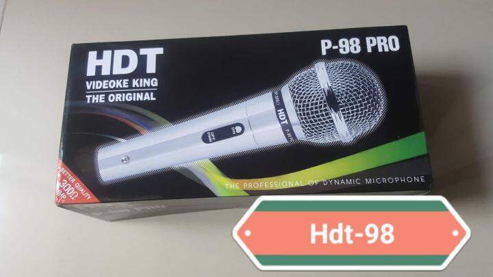 HDT P-98 Heavy Duty Wired Microphone (Original) | Lazada PH