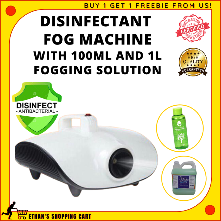 Ethan Sc Authentic Disinfectant Fog Machine with FREE 100ml & 1L ...