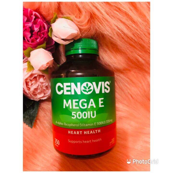 Cenovis Mega E 500iu Capsules Value Pack 250 Pack - vitamin E | Lazada.vn