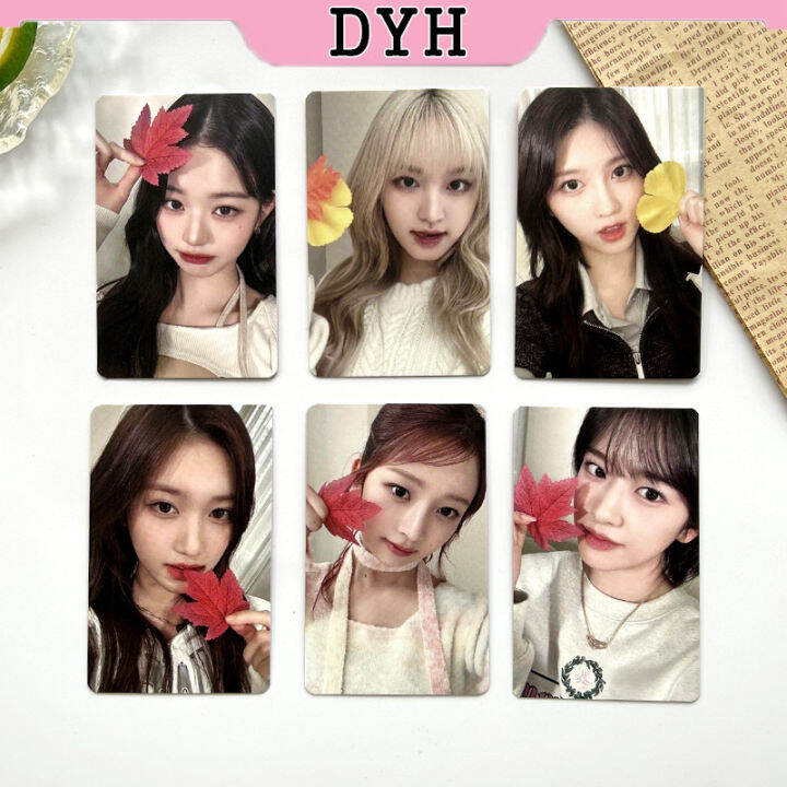 6pcs/set IVE LOMO Card Photocards KPOP Collection Card | Lazada