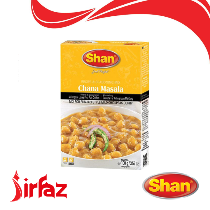 12x Shan Masala Chana Masala Mix 100g | Lazada
