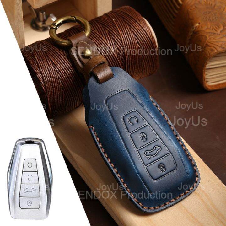 Proton X50 High Quality Handmade Keyless Remote Leather Car Key Cover ...