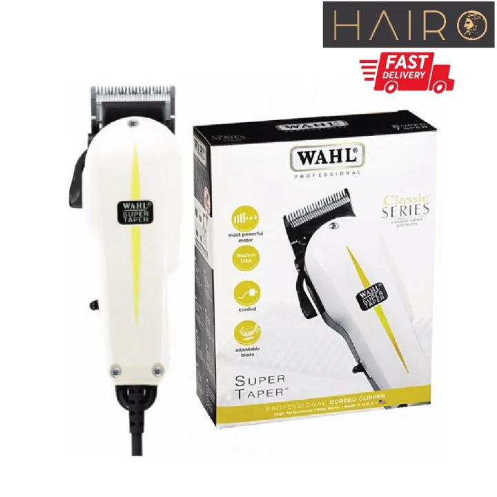 WAHL Professional Super Taper Clipper - Classic Series Corded Salon ...