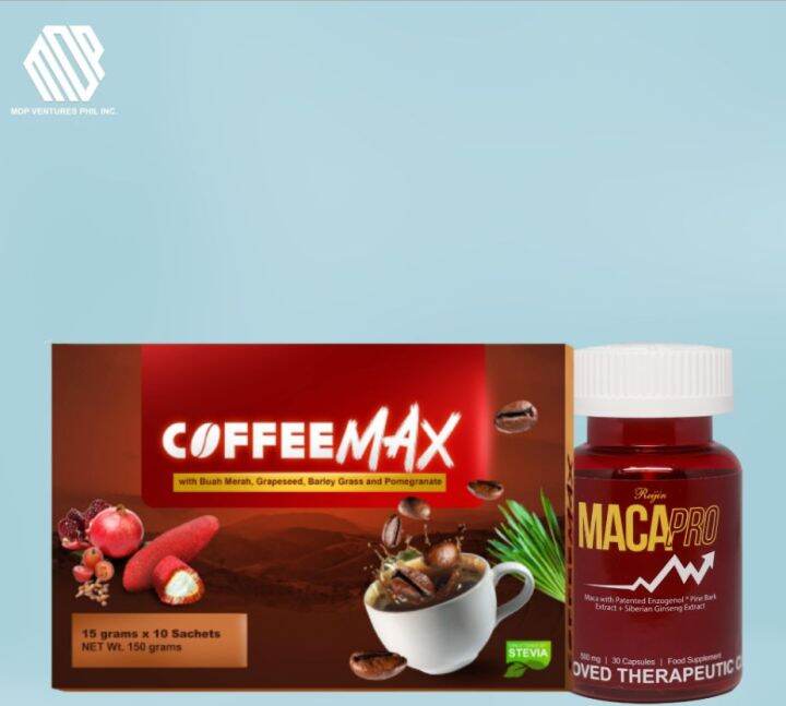 Combo Maca Pro and Buah Merah Coffee Max 10 Sachets/ Coffee Max | Lazada PH