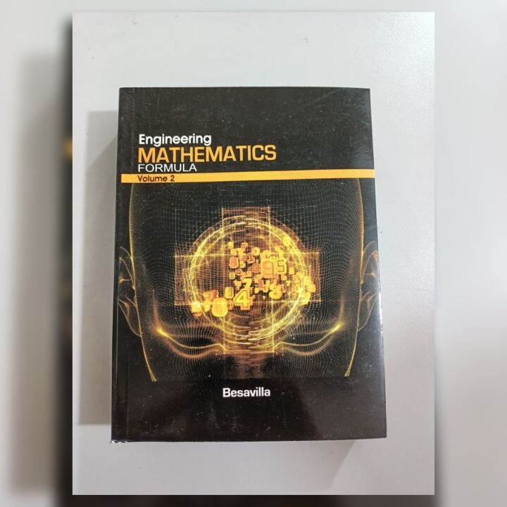 Engineering MATHEMATICS Formula volume 2 By: Besavilla | Lazada PH