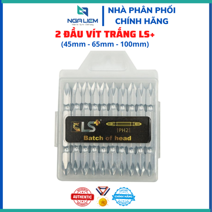 Mũi bắn vít (đầu bake) trắng LS+ (45mm, 65mm, 100mm) [Hàng chính hãng] | Lazada.vn