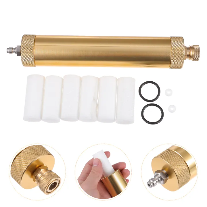 Eshopdeal【Ready Stock】High Pressure PCP Hand Pump Air Filter Water-Oil ...