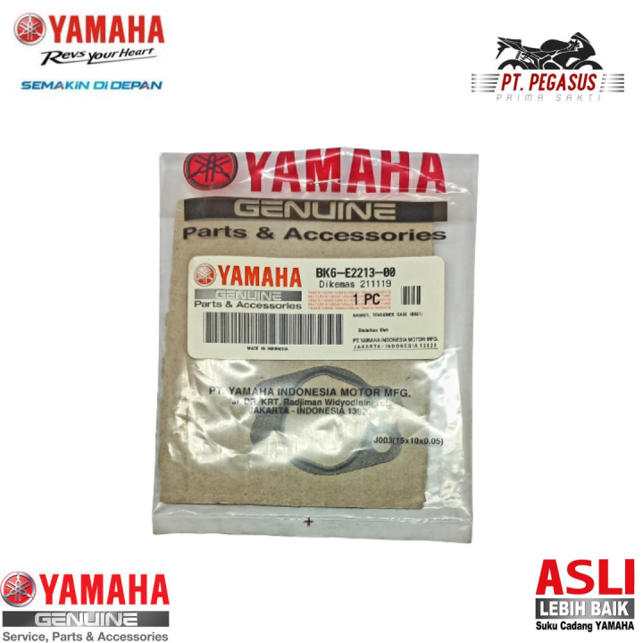 GASKET, TENSIONER CASE (BK61) BK6E22130000 PACKING TENSIONER YAMAHA R15 ...