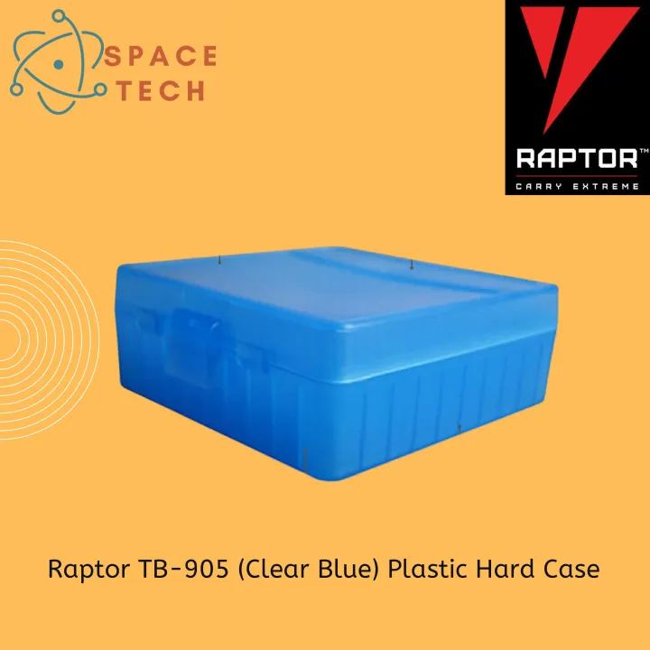 Raptor TB-905 (Clear Blue) Plastic Hard Case | Lazada PH