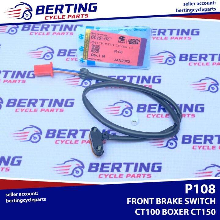 FRONT BRAKE SWITCH Kawasaki CT100 BOXER CT150 Genuine DD201170 | Lazada PH